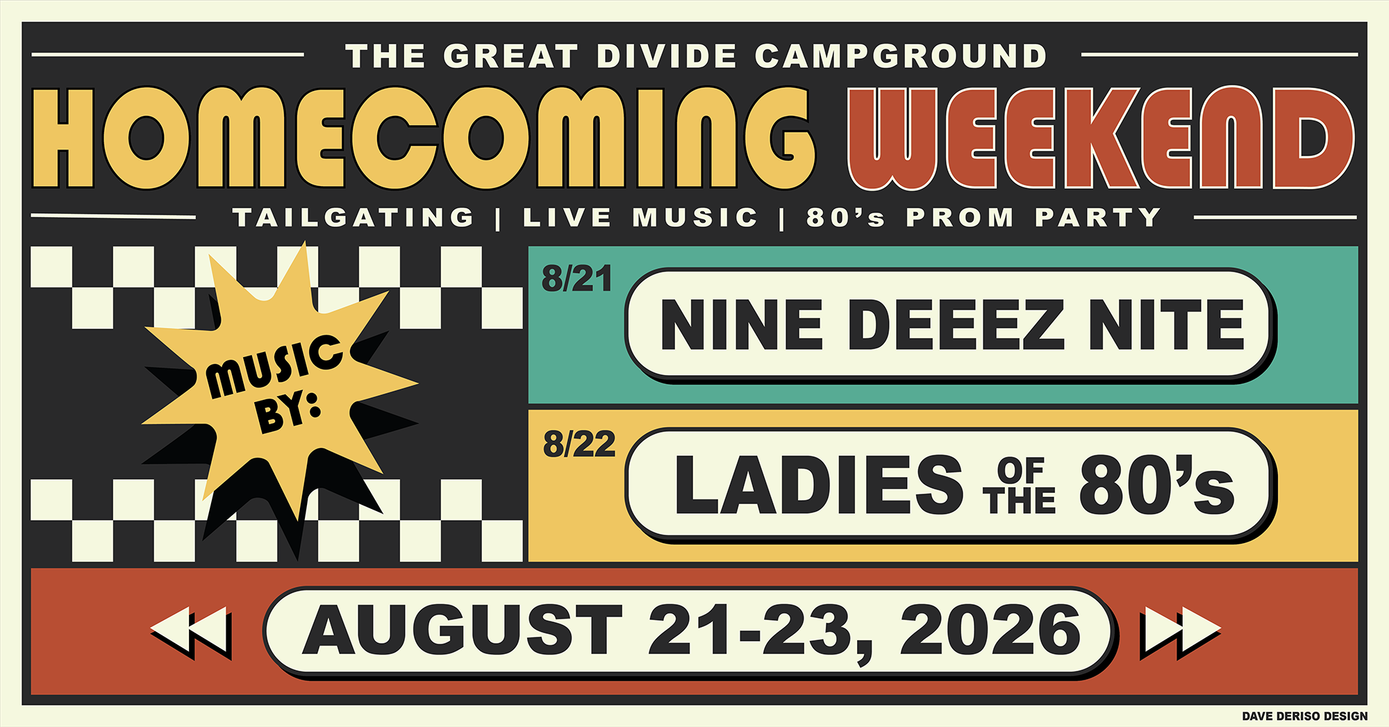 Homecoming Weekend - The Great Divide